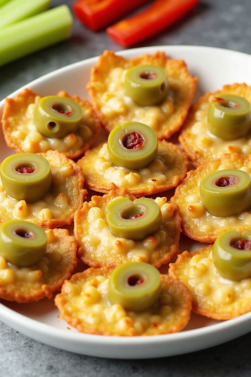 Creepy Keto Olive Cheese Crisps: A Spooky, Low-Carb Delight for Any ...