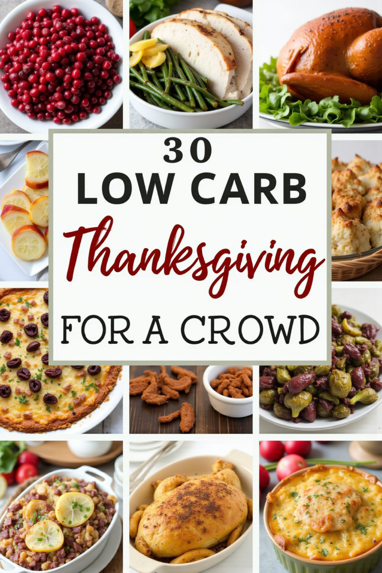 Healthy Harvest: 30 Low-Carb Recipes for a Guilt-Free Thanksgiving ...
