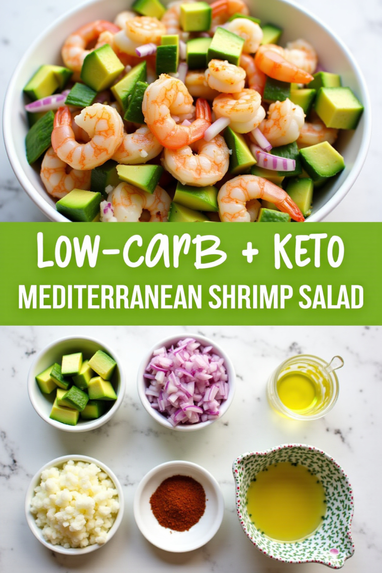 Keto Mediterranean Shrimp Salad: A Fresh, Low-Carb Celebration ...