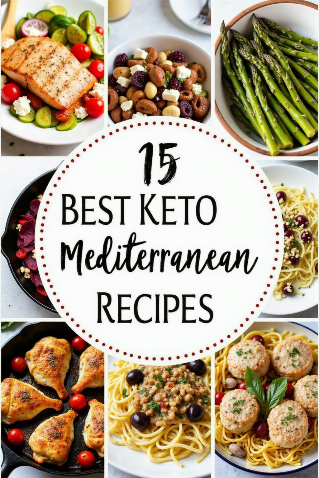 Mediterranean Keto Magic: 15 Delicious Low-Carb Recipes for Effortless ...