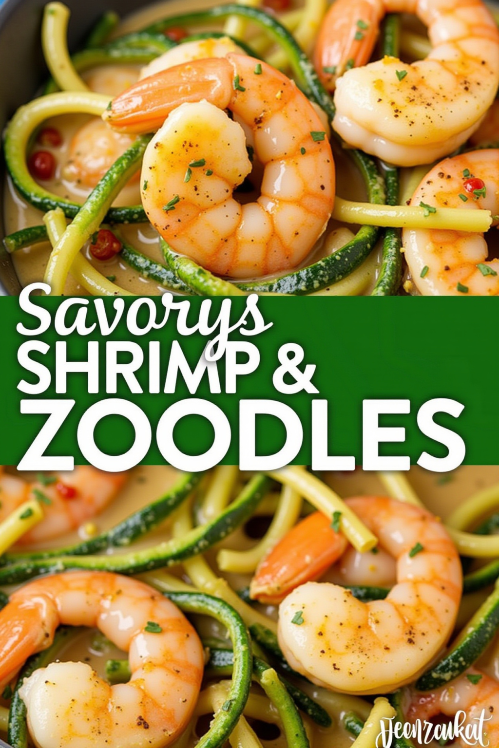 Mediterranean Magic: Shrimp & Zoodles for a Healthy Coastal Feast ...
